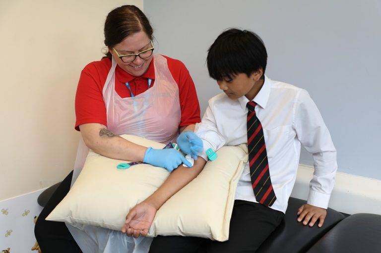 Children's Phlebotomy Service - Leicestershire Partnership NHS Trust