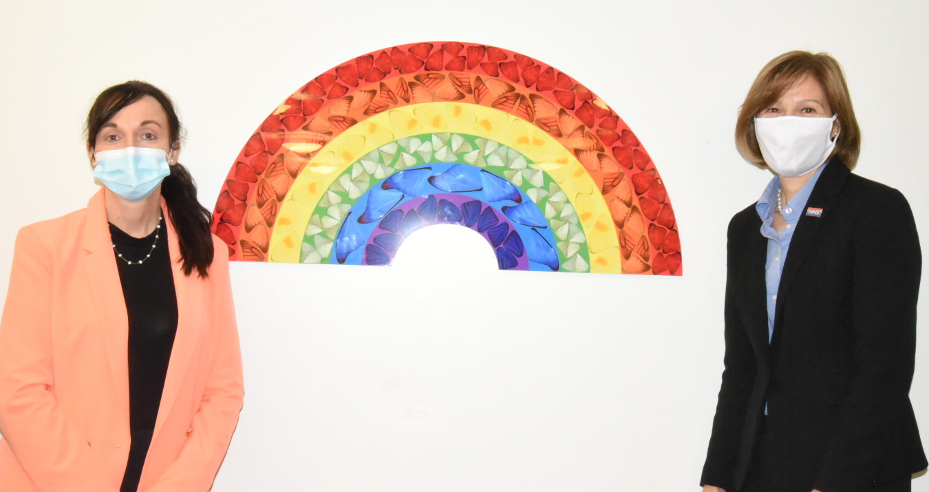 Damien Hirst limited edition NHS rainbow for LPT - Leicestershire ...