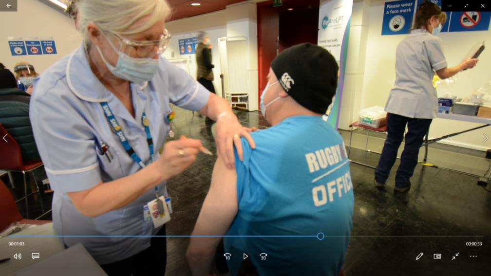 Thousands to be vaccinated at large scale vaccination centre ...