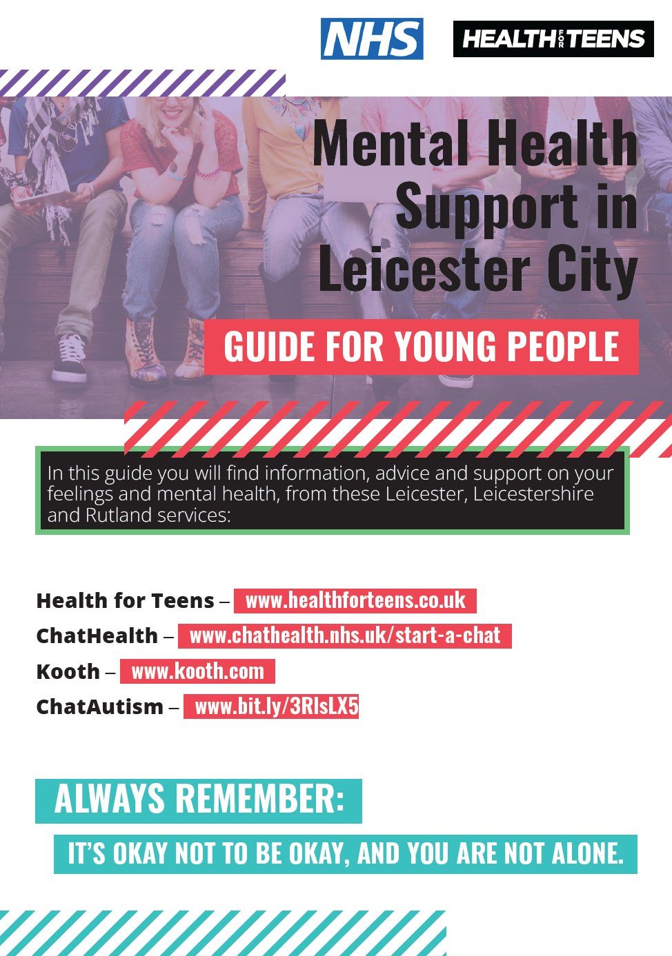 Helpful documents for your mental health and wellbeing - Leicestershire ...