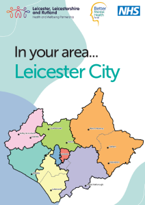 Helpful documents for your mental health and wellbeing - Leicestershire ...
