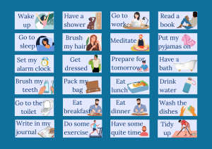 Autism and visual schedules | Autism Space | Leicestershire Partnership ...
