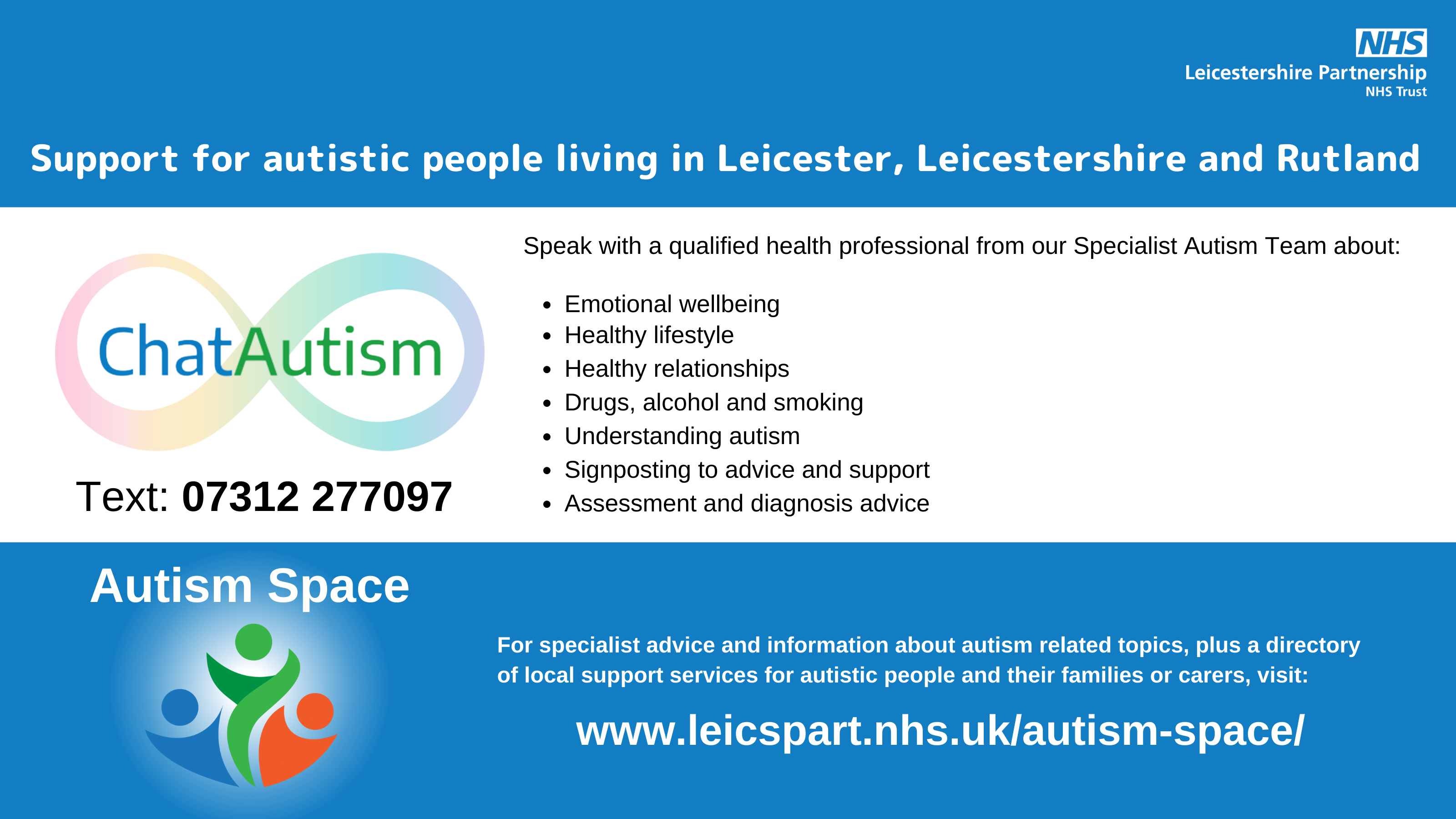 www leicspart nhs uk autism space twitter combined download link