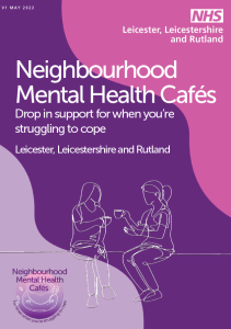 Helpful documents for your mental health and wellbeing - Leicestershire ...