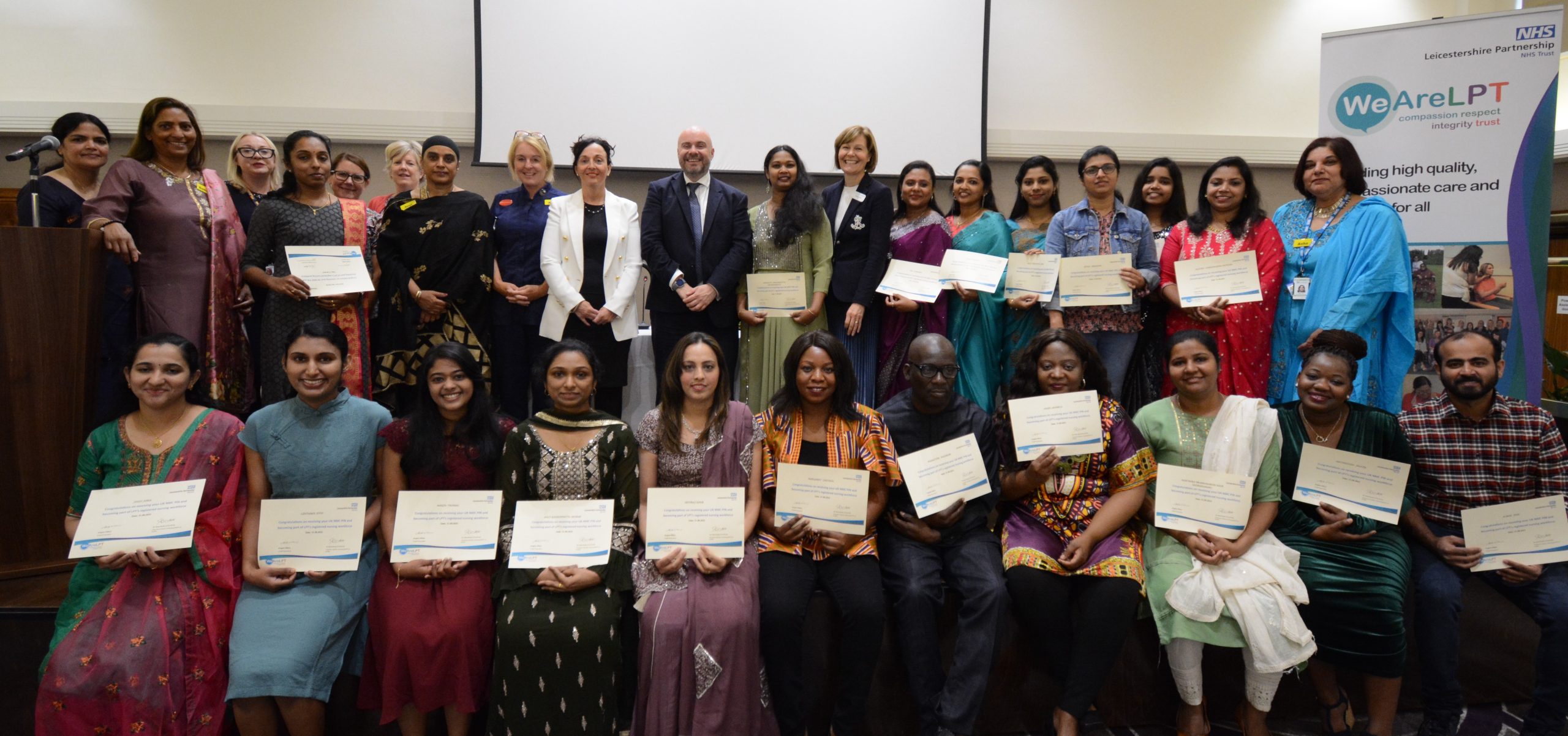 International Nurses Receive Acclaim Leicestershire Partnership Nhs Trust