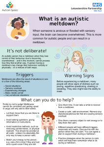 Understanding autistic meltdowns and shutdowns | Autism Space ...