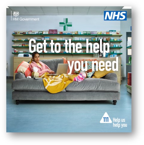 Get to the help you need – Use 111 - Leicestershire Partnership NHS Trust