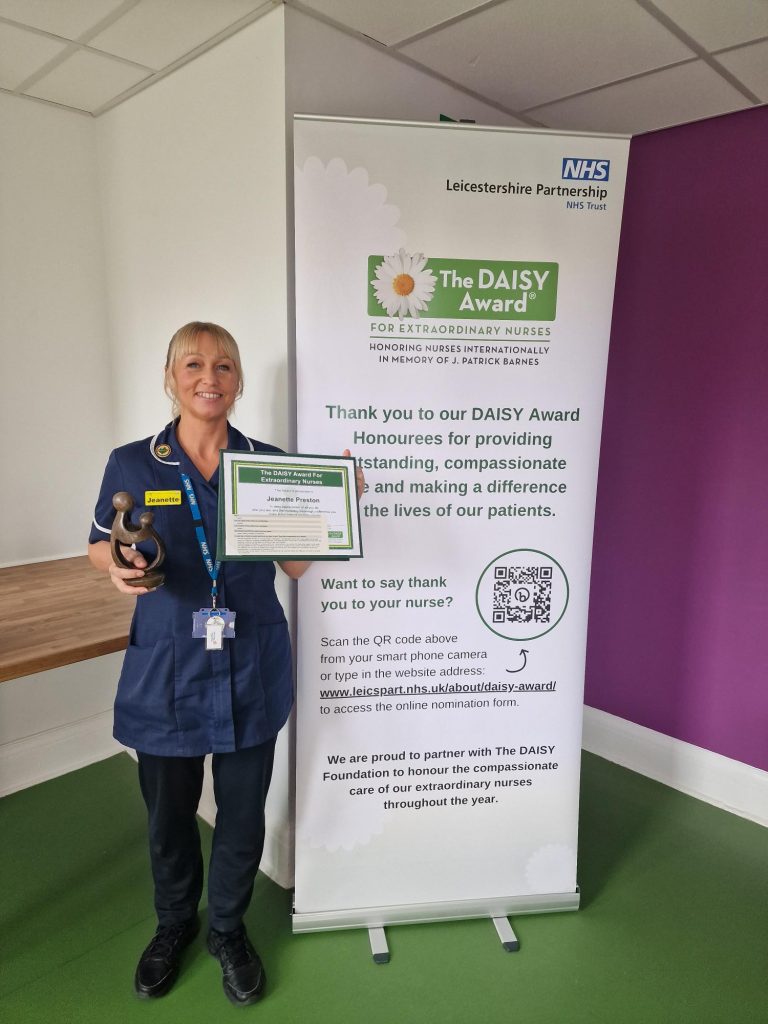 DAISY Award winners - Leicestershire Partnership NHS Trust