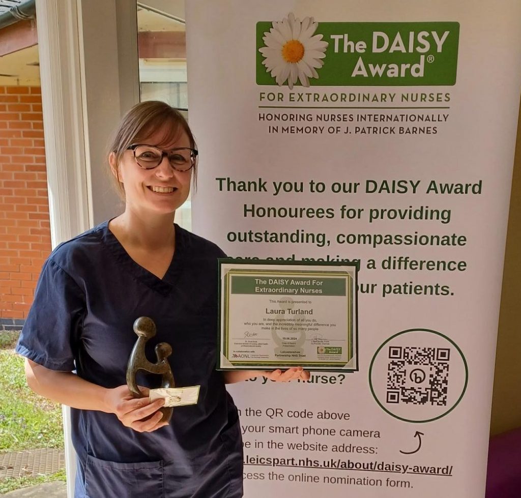 DAISY Award winners - Leicestershire Partnership NHS Trust