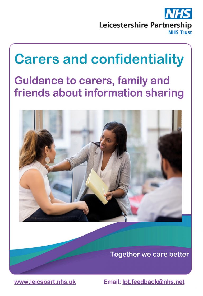 Our commitment to carers - Leicestershire Partnership NHS Trust