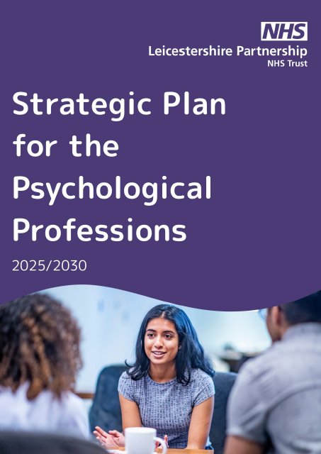 LPT launches new strategic plan to create a more psychological NHS ...
