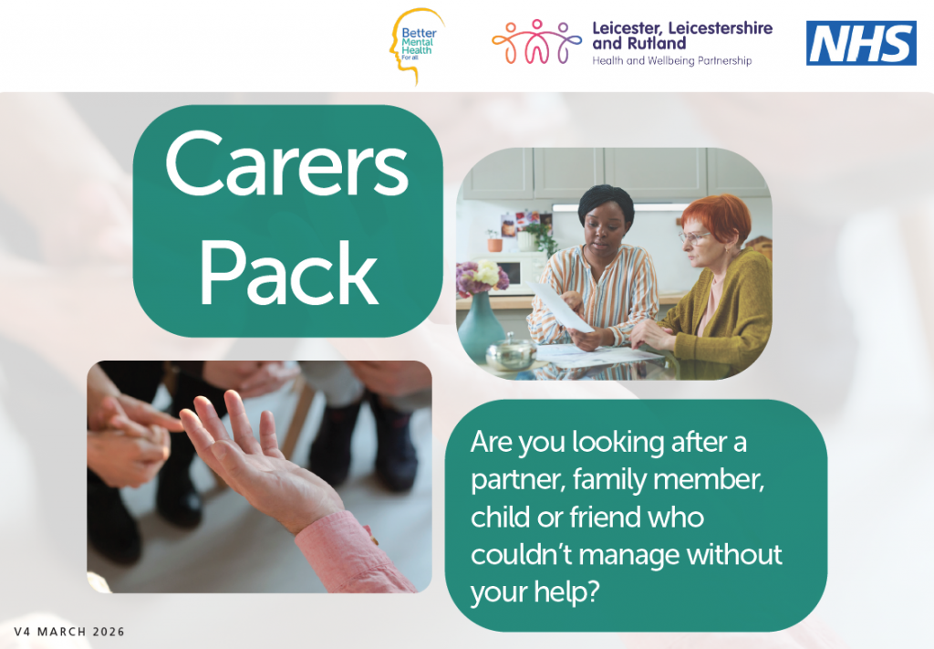 Helpful documents for your mental health and wellbeing - Leicestershire ...